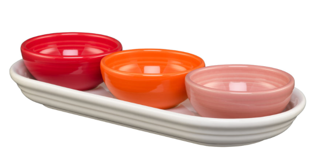 Fiesta - 4 pc Condiment Set – Pryde's Kitchen & Necessities