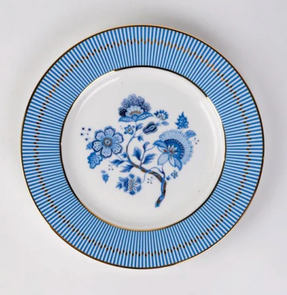Bone China Blue Danube Dessert Plates – Pryde's Kitchen & Necessities