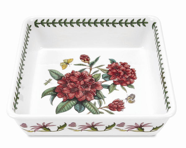 Portmeirion Botanic Garden Deep Square Dish – Pryde's Kitchen & Necessities
