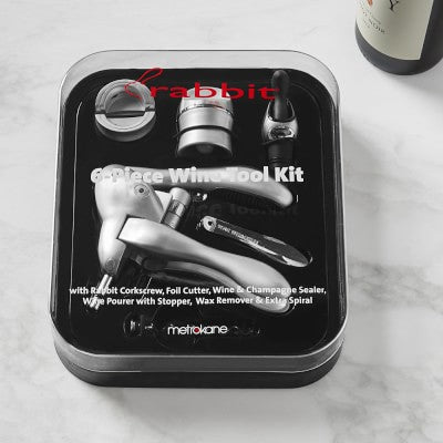 Rabbit 6 -Piece Wine Tool Kit – Pryde's Kitchen & Necessities