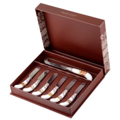 Spode Woodland Cheese Knife and 6 Spreaders Set – Pryde's Kitchen ...