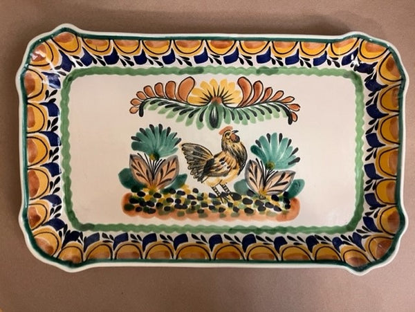 Red Rooster Platter - Gorky Gonzalez – Pryde's Kitchen & Necessities